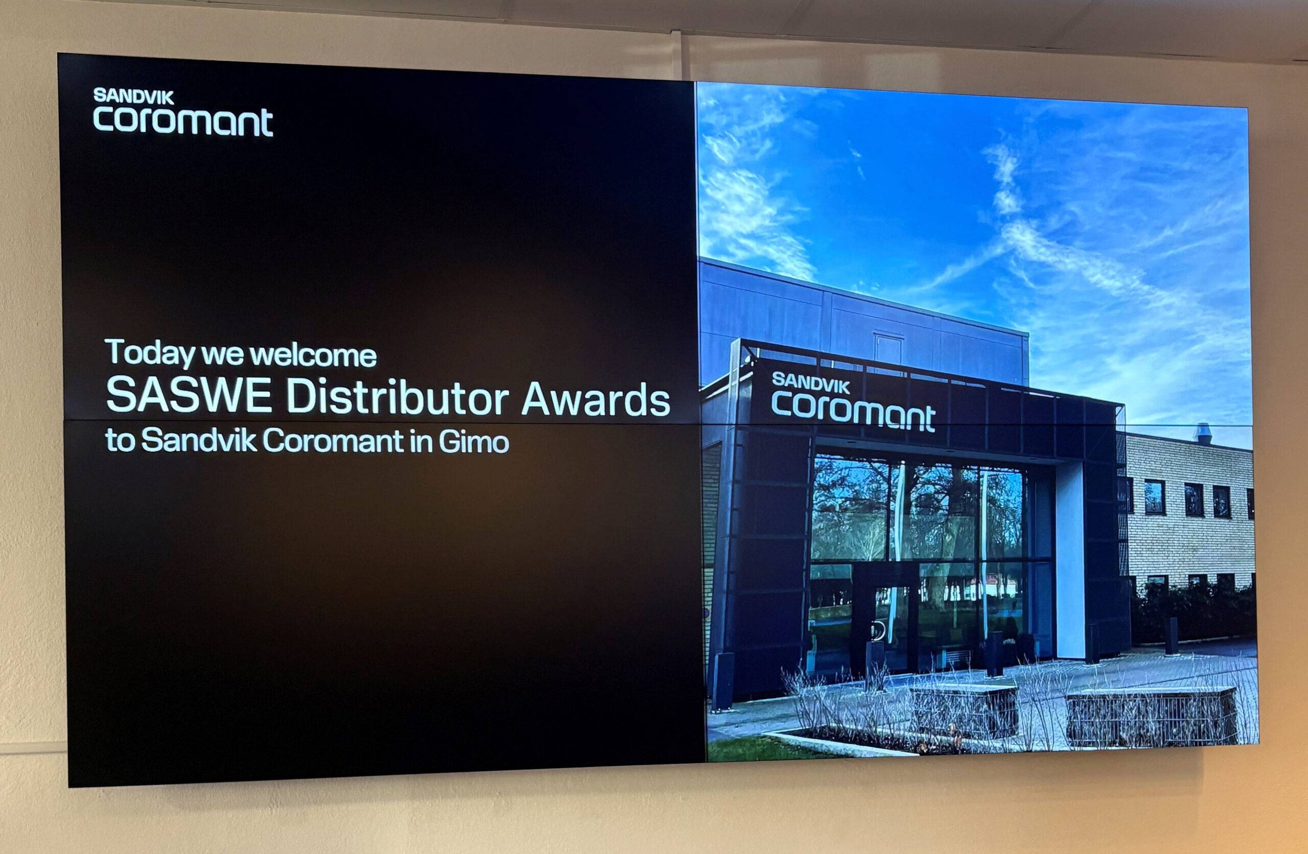 Helix Awarded Sandvik Coromant "Distributor of the Year" | Helix Tools